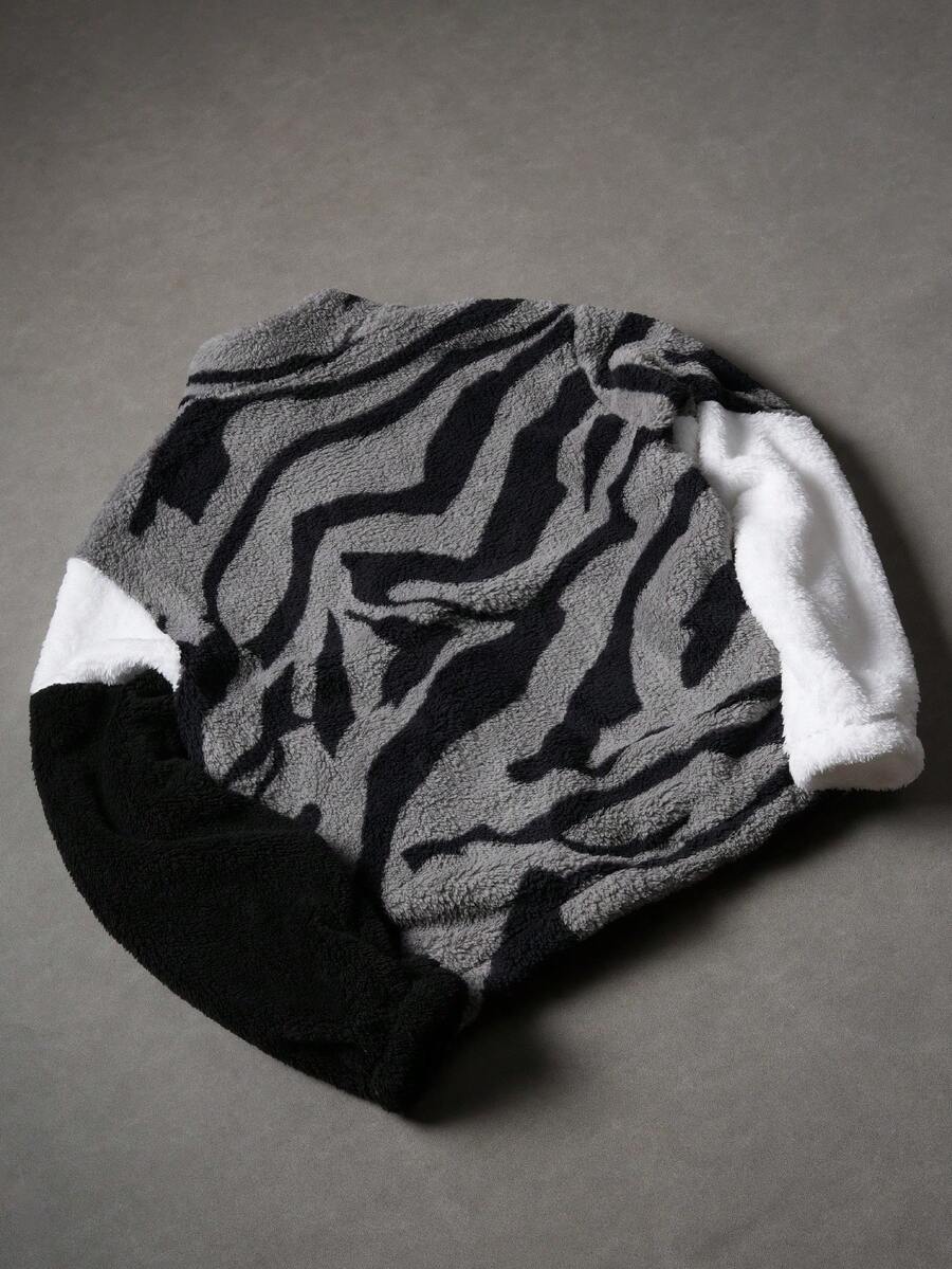 Urban Edge Contrast Patchwork Jacket – HELMY